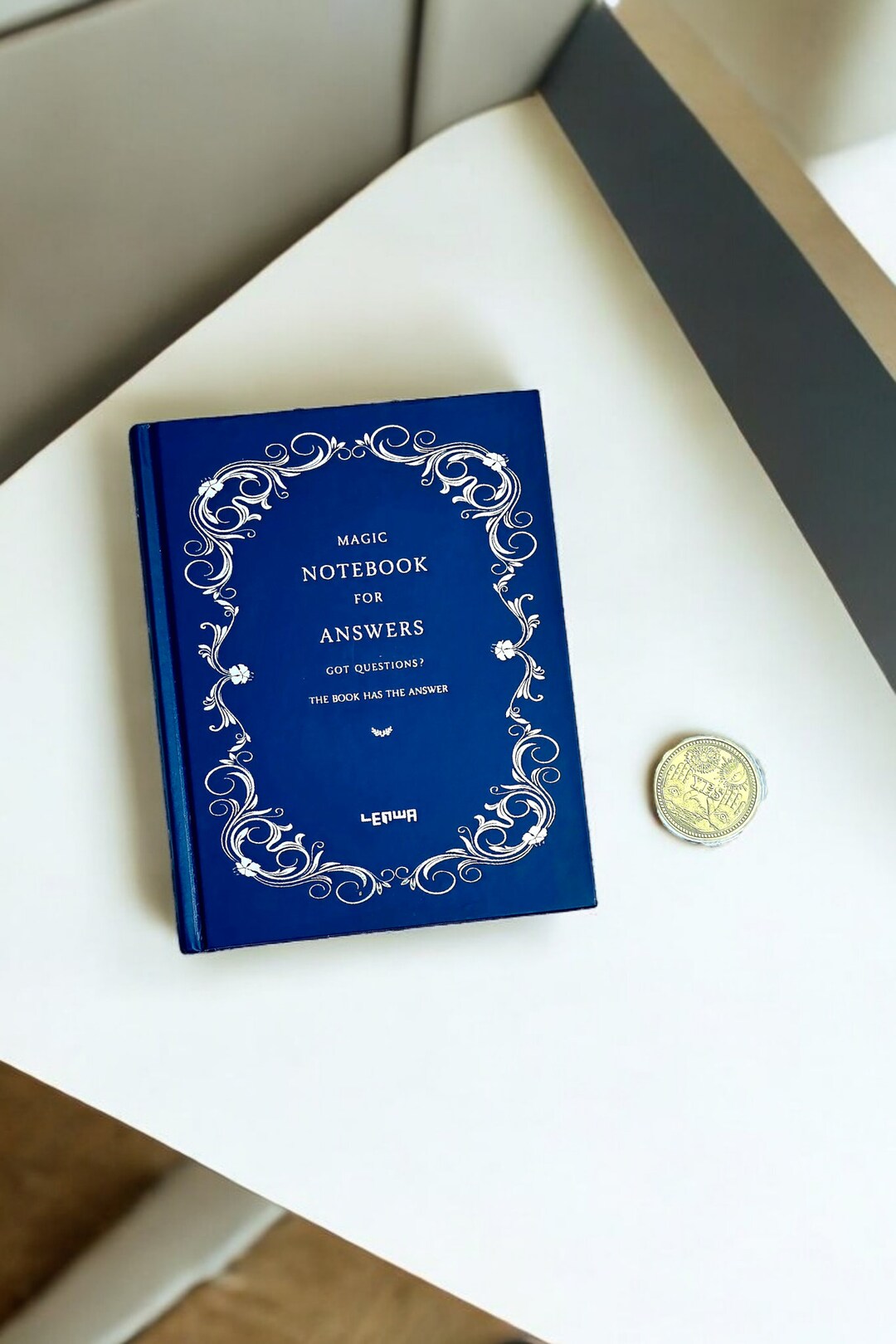 Magic Notebook for Answers & Yes or No Flip Coin - Etsy