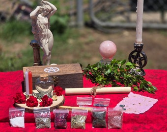 Love Pyramid Candle Spell Kiteveryday Magick Spell Kit to Draw Love and ...