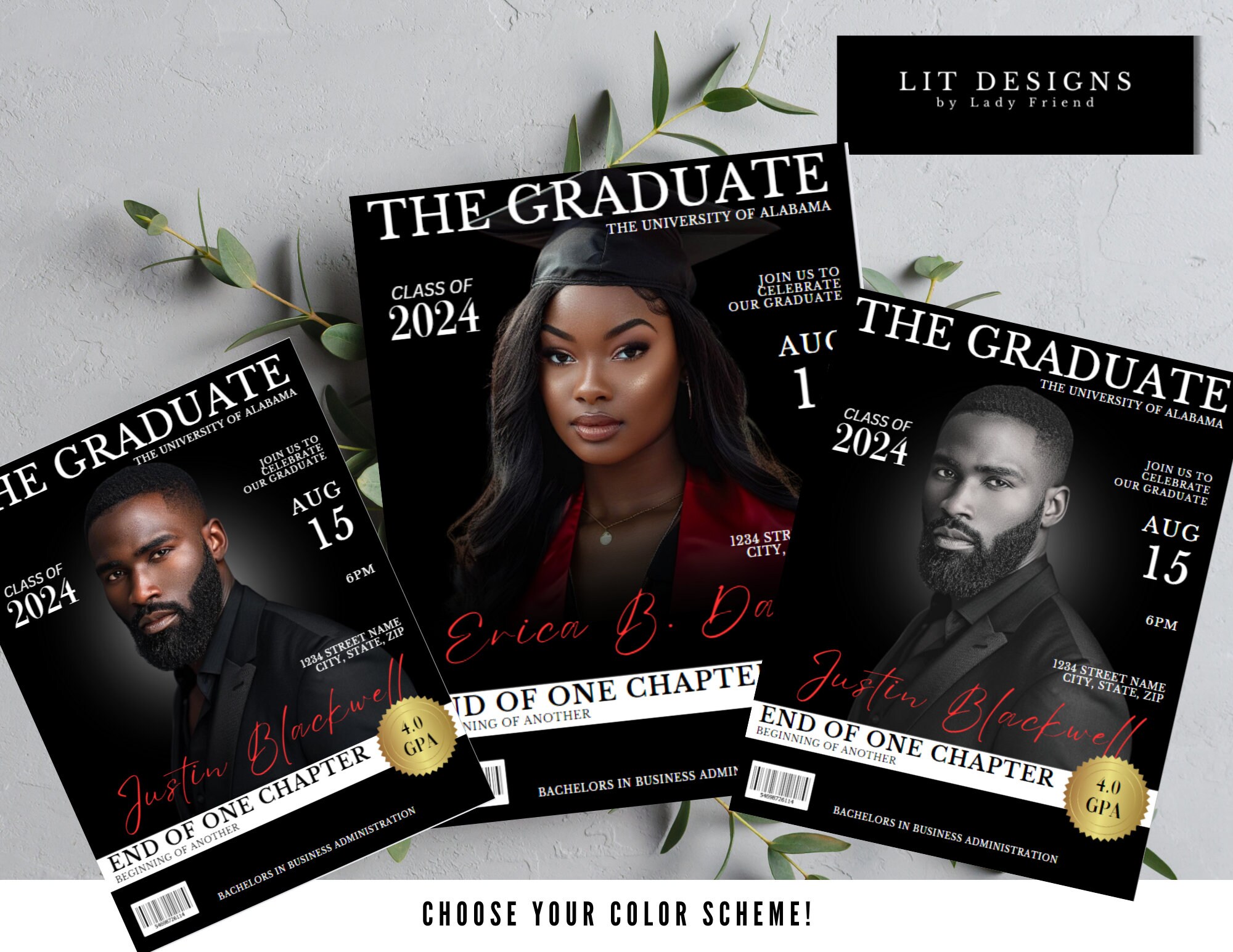 Graduation Invitation | Graduation Invitation Template | Graduation ...