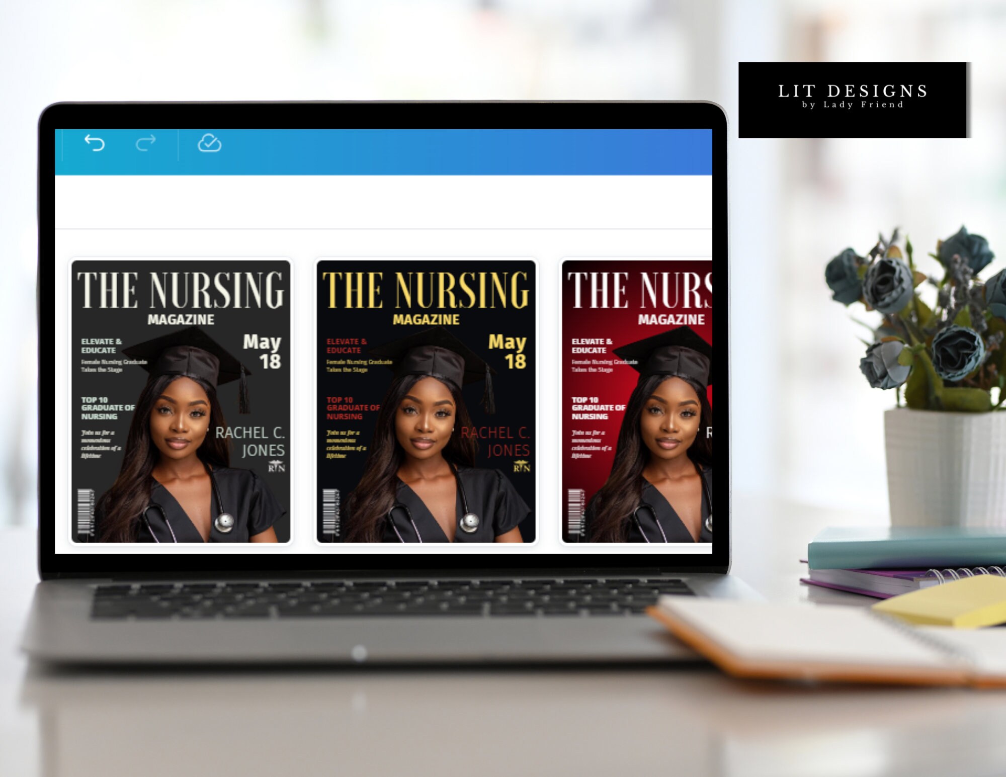 Graduation Magazine | Graduation Invitation Template | Graduation ...