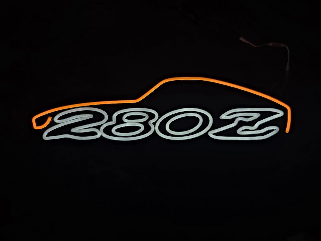 DATSUN 280Z Silhoutte LED Decor Sign - Etsy