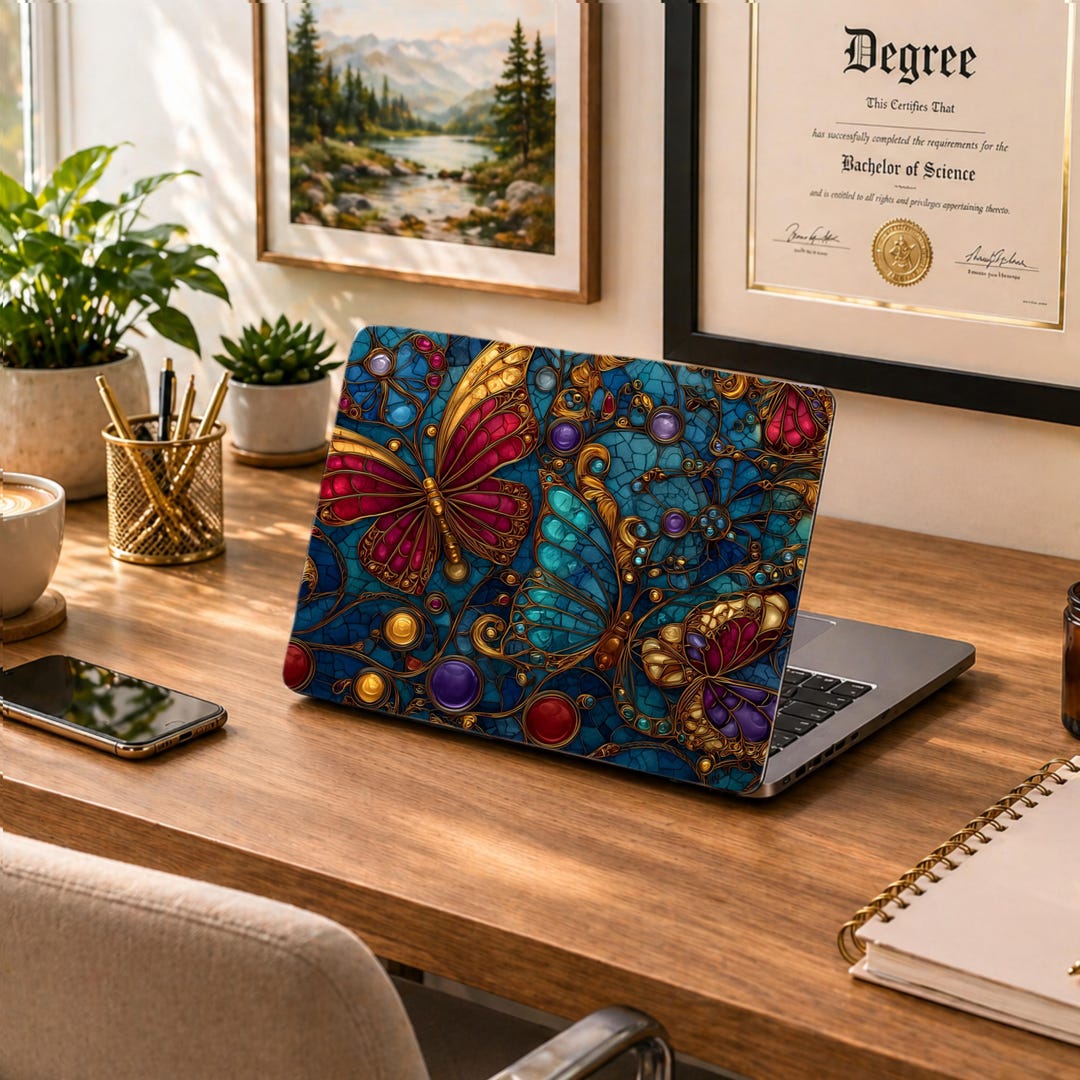 Stained Glass Butterfly MacBook Pro Case for MacBook Pro 16, 14, 13 ...