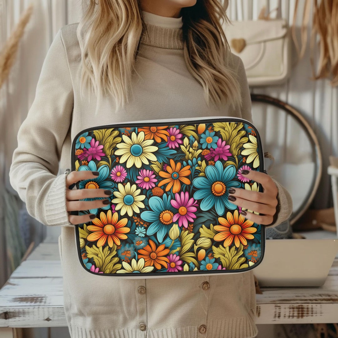 Colorful Sunflower Laptop Sleeve 15 Inch, Laptop Case for Women, 14 ...