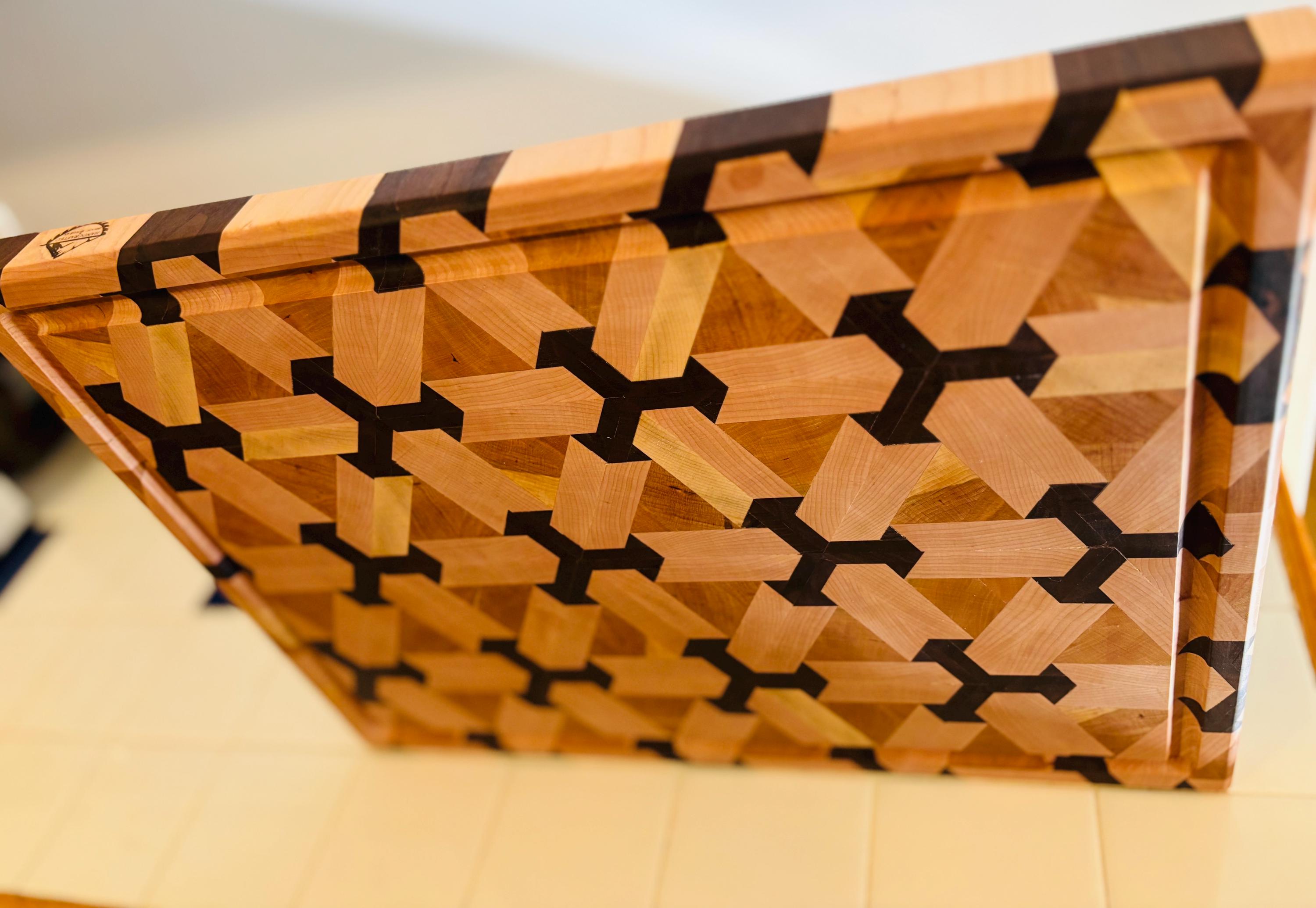 Scaffold Pattern Cutting Board - Etsy