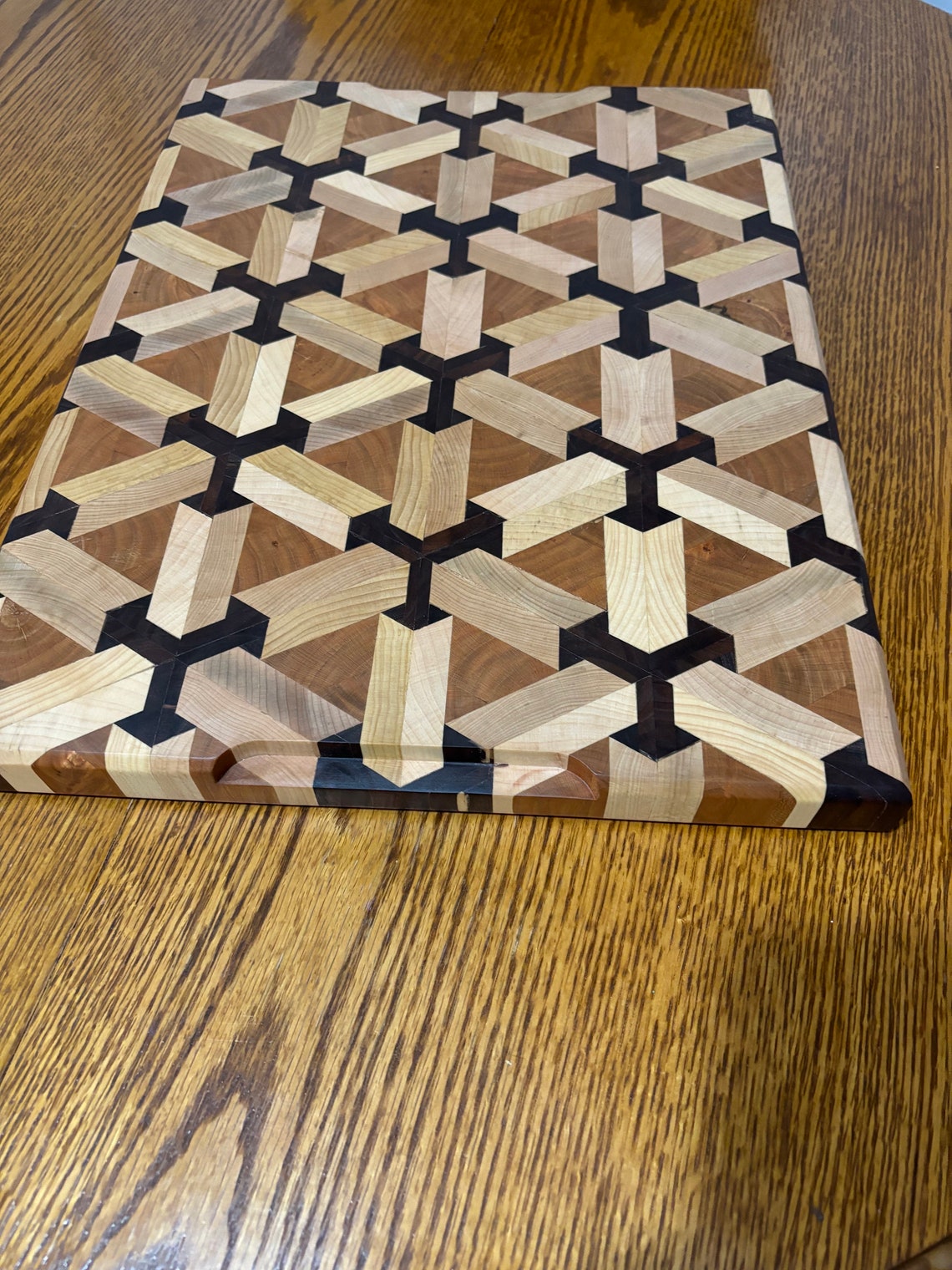 Scaffold Pattern Cutting Board 14 1/2 x19 - Etsy