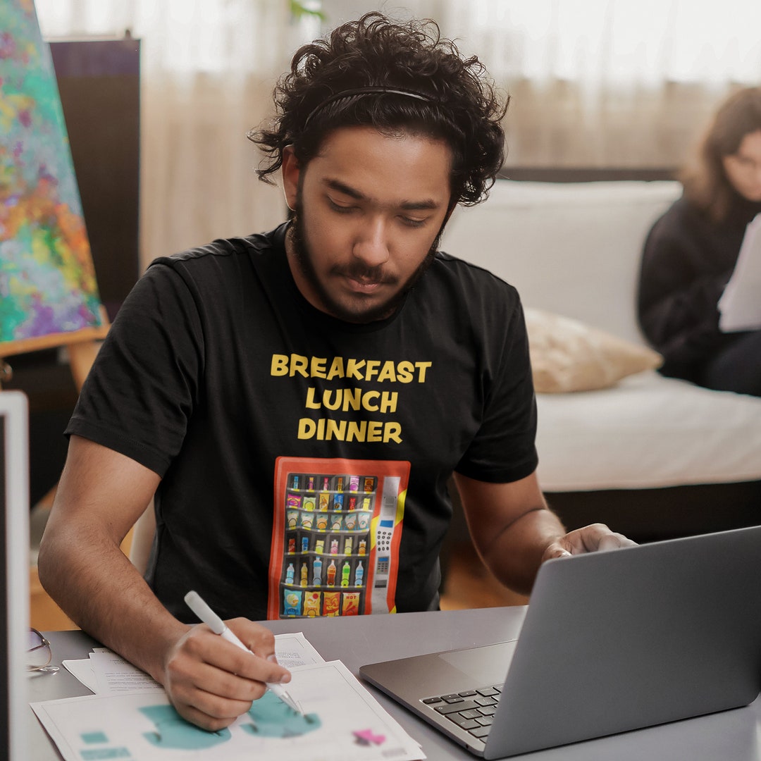 Vending Machine Breakfast, Lunch, and Dinner, Over Time Worker, Funny ...