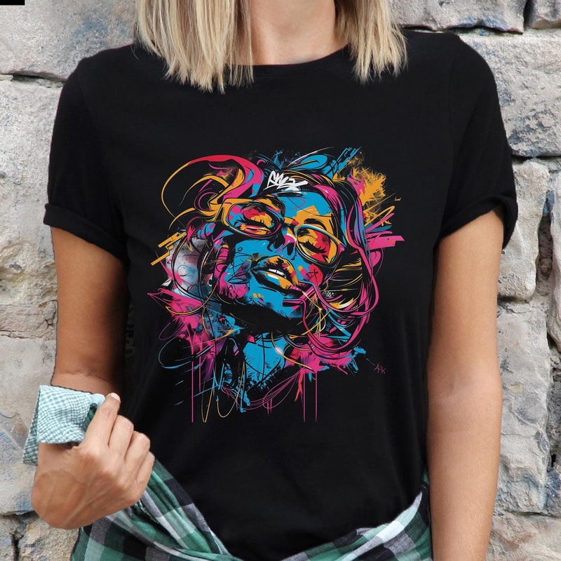 Graffiti Shirt - Etsy