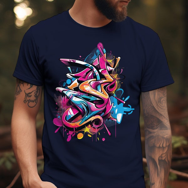 Graffiti Shirt - Etsy