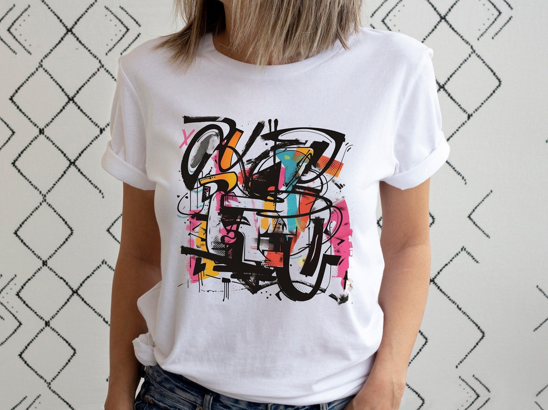Street Style Graffiti Shirt, Street Style Shirt, Streetwear Shirt ...