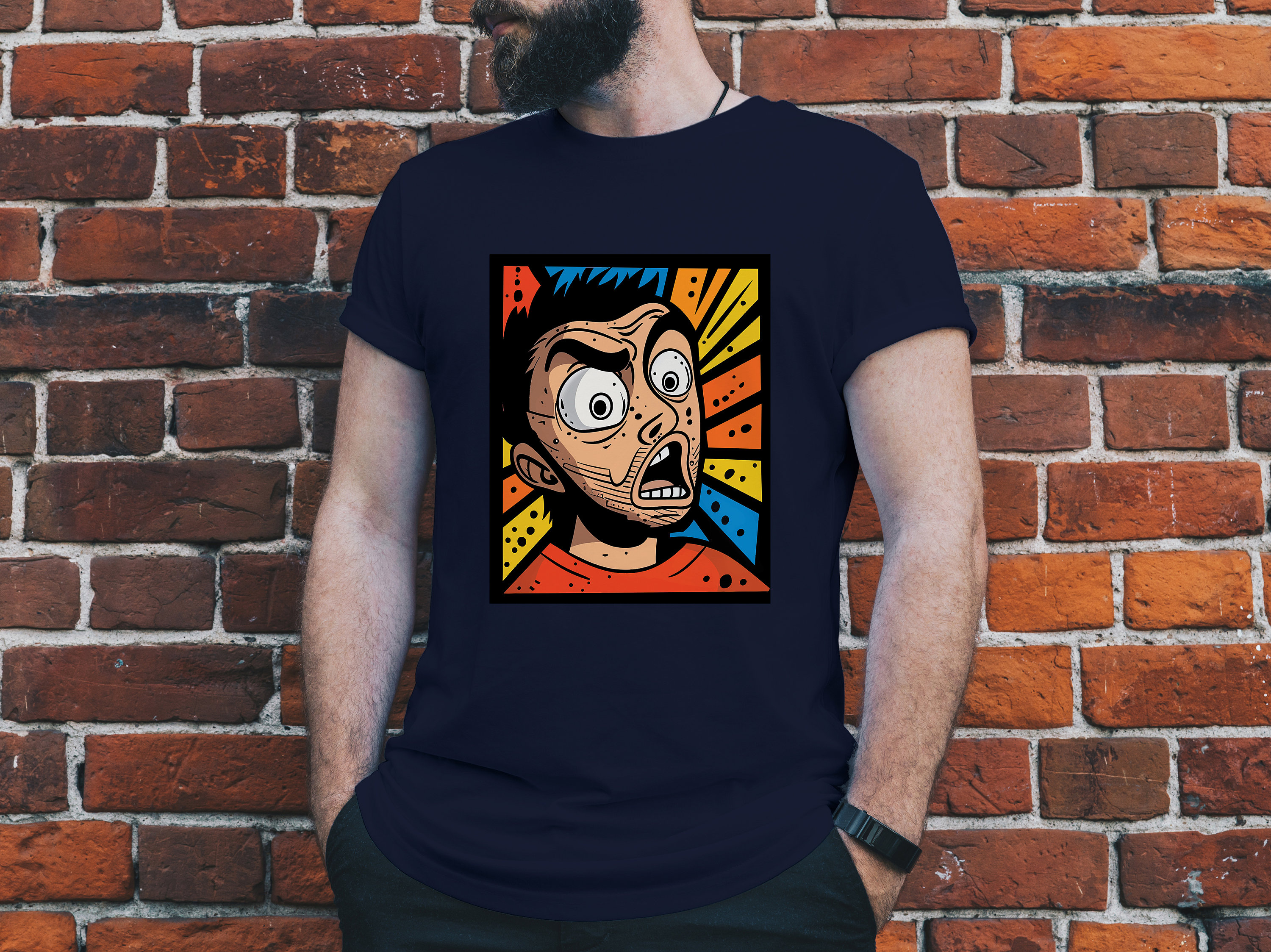 Pop Art Comic Strip Tshirt, Pop Art Tee, Comic Strip Shirt, Vintage ...