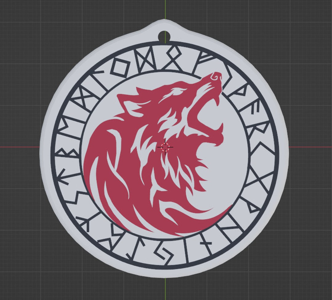 STL File for 3D Printing, Fenrir Keychain/medallion - Etsy STL File for 3D Printing, Fenrir Keychain/medallion - Etsy