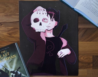 Percy Jackson - Nico Di Angelo Hazel Levesque Art Print - Etsy
