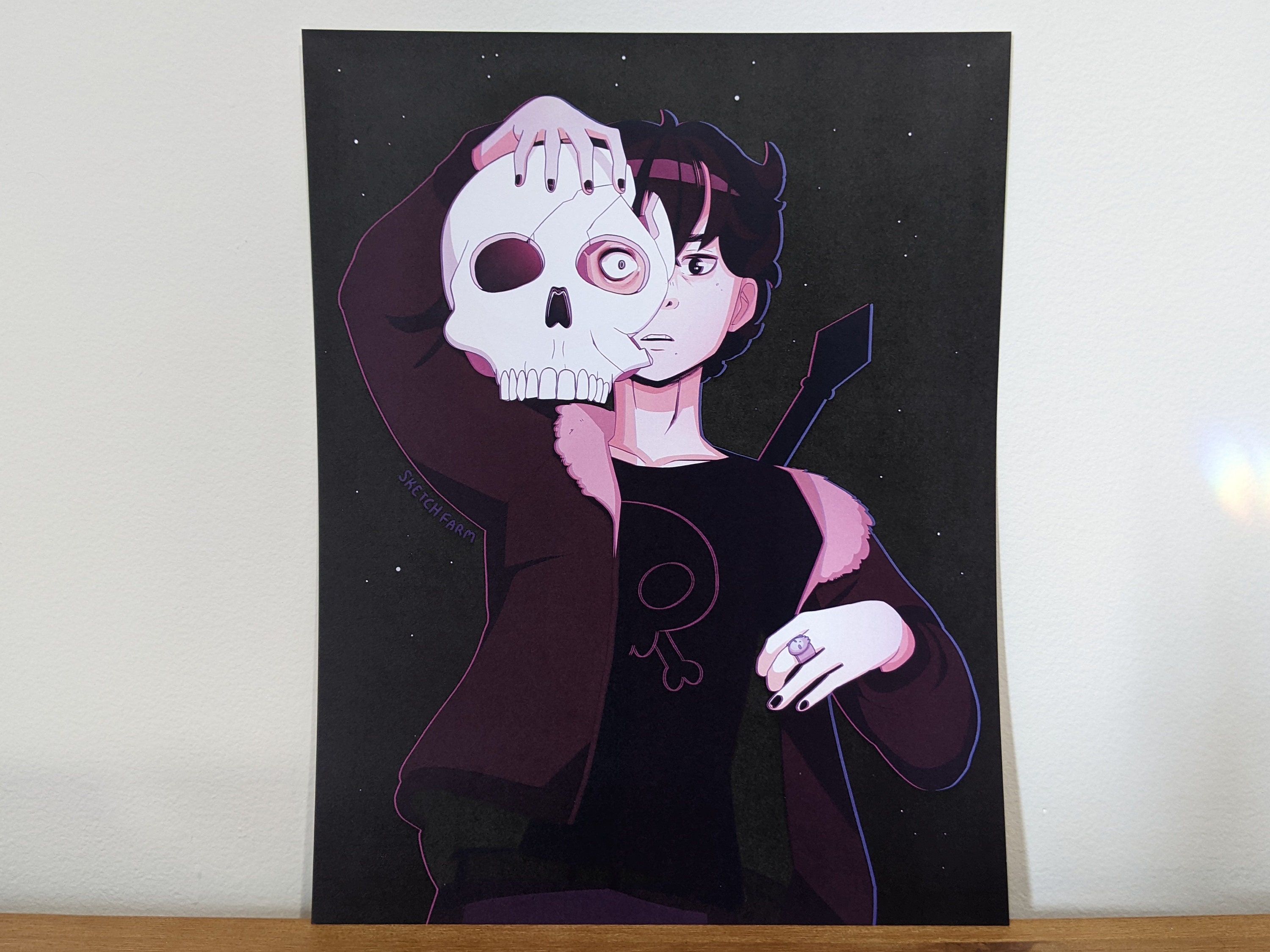 Nico Di Angelo Art Print | Percy Jackson - Etsy
