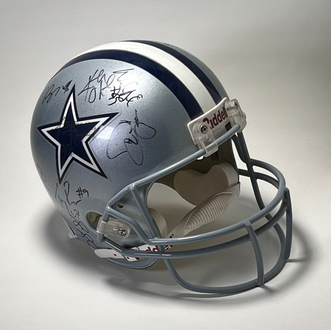Exclusive Dallas Cowboys 2002 Team Signed Helmet - A Treasure for NFL ...