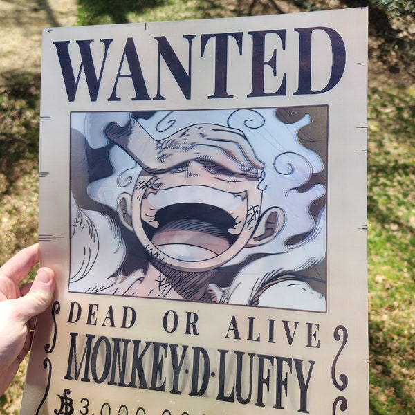 One Piece Bounty Poster - Etsy