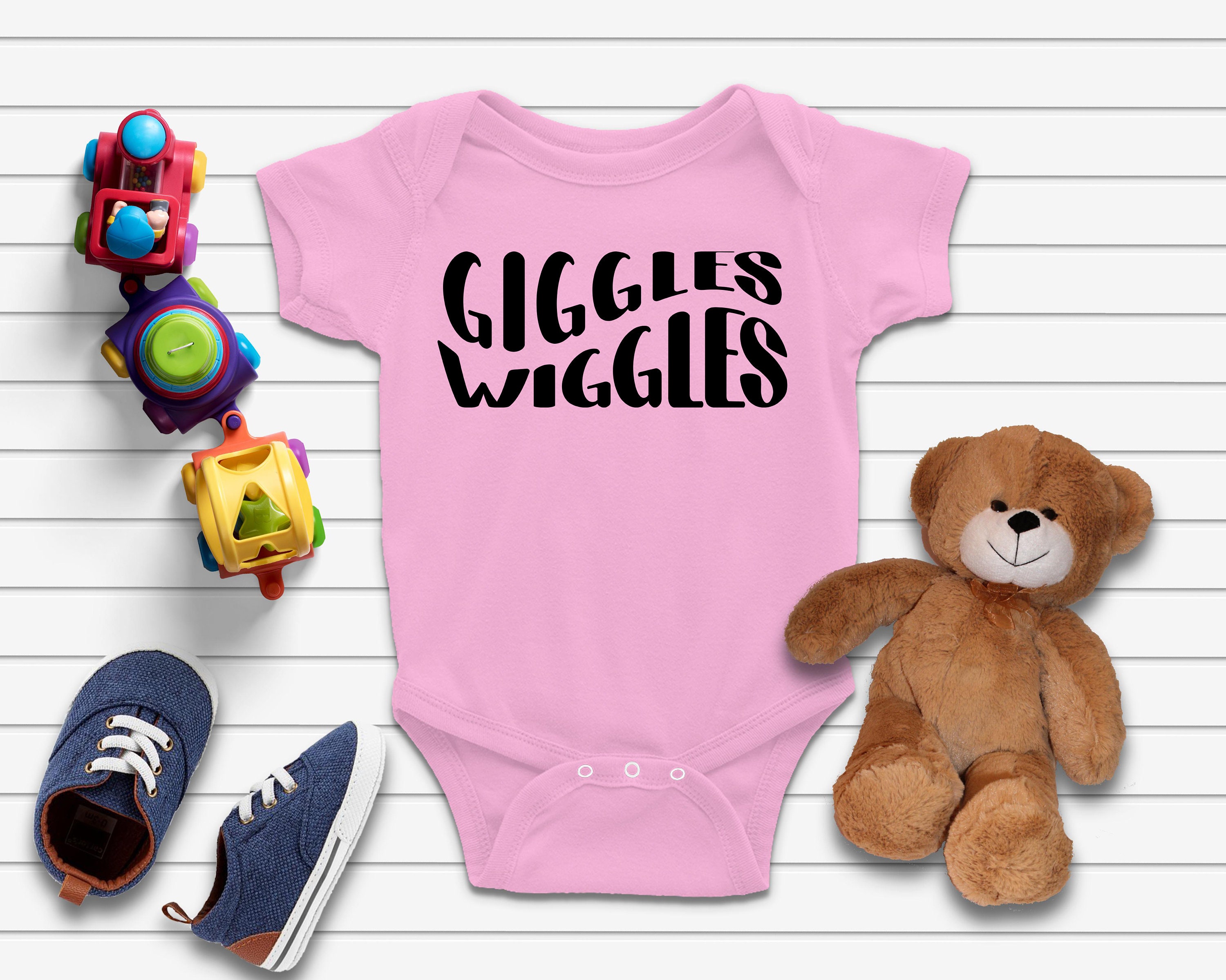 Wiggles and Giggles Baby Shirt, Cute Baby Shirt, Funny Baby Shirt ...