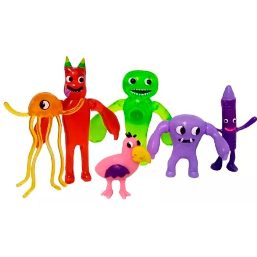 Garten of Banban Pack 5 Figures Articulate Plastic - Etsy