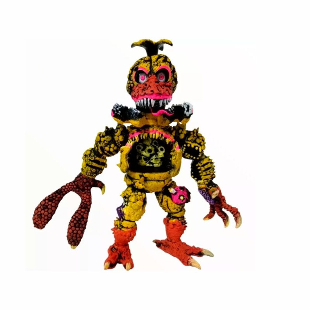 Figure Five Nights at Freddy's Pizza Simulator Chica Twisted Multicolor ...