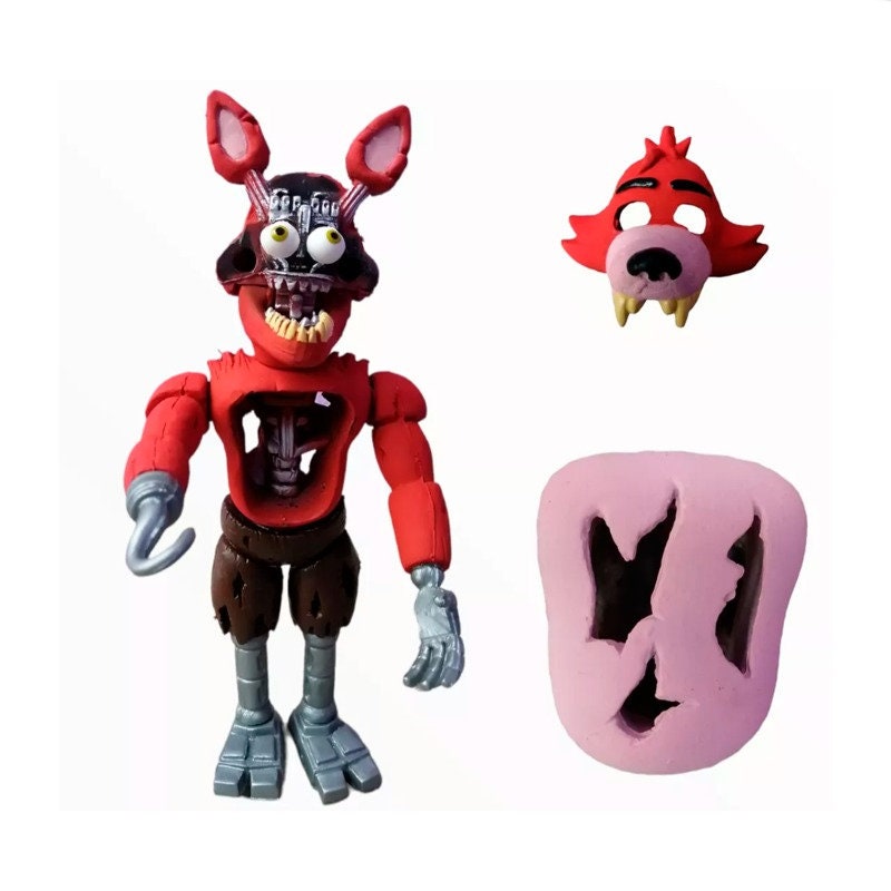 Five Nights at Freddy's Foxy FNAF Figure Articulate Plastic - Etsy