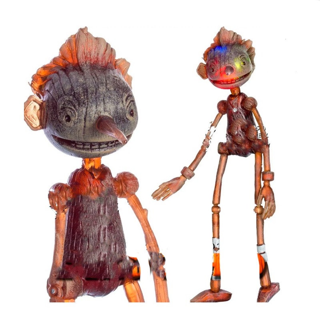 Pinocchio Figure Movie Guillermo Del Toro Plastic - Etsy