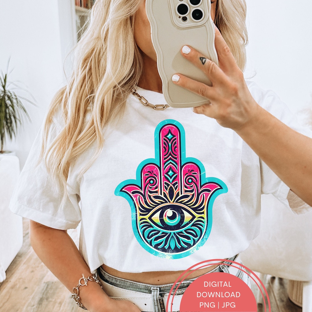 Hamsa Middle Finger Png Hamsa Hand of Fatima Png, Hamsa Evil Eye ...