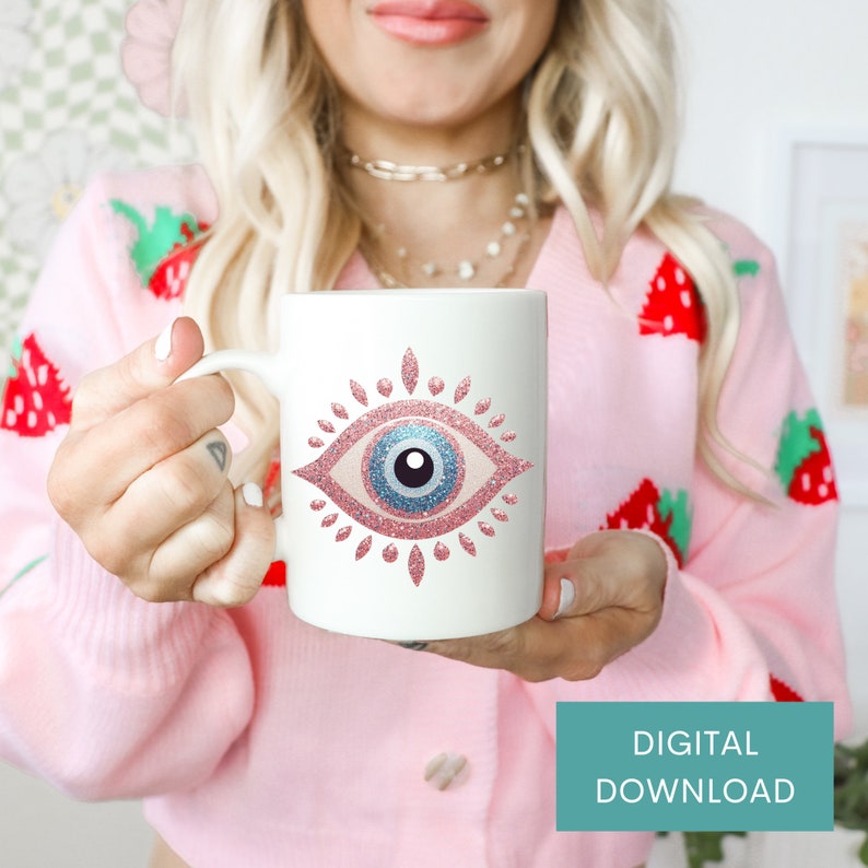 40 Pink Evil Eye Protection Png Bundle Hamsa Hand Png Bundle Hand of ...