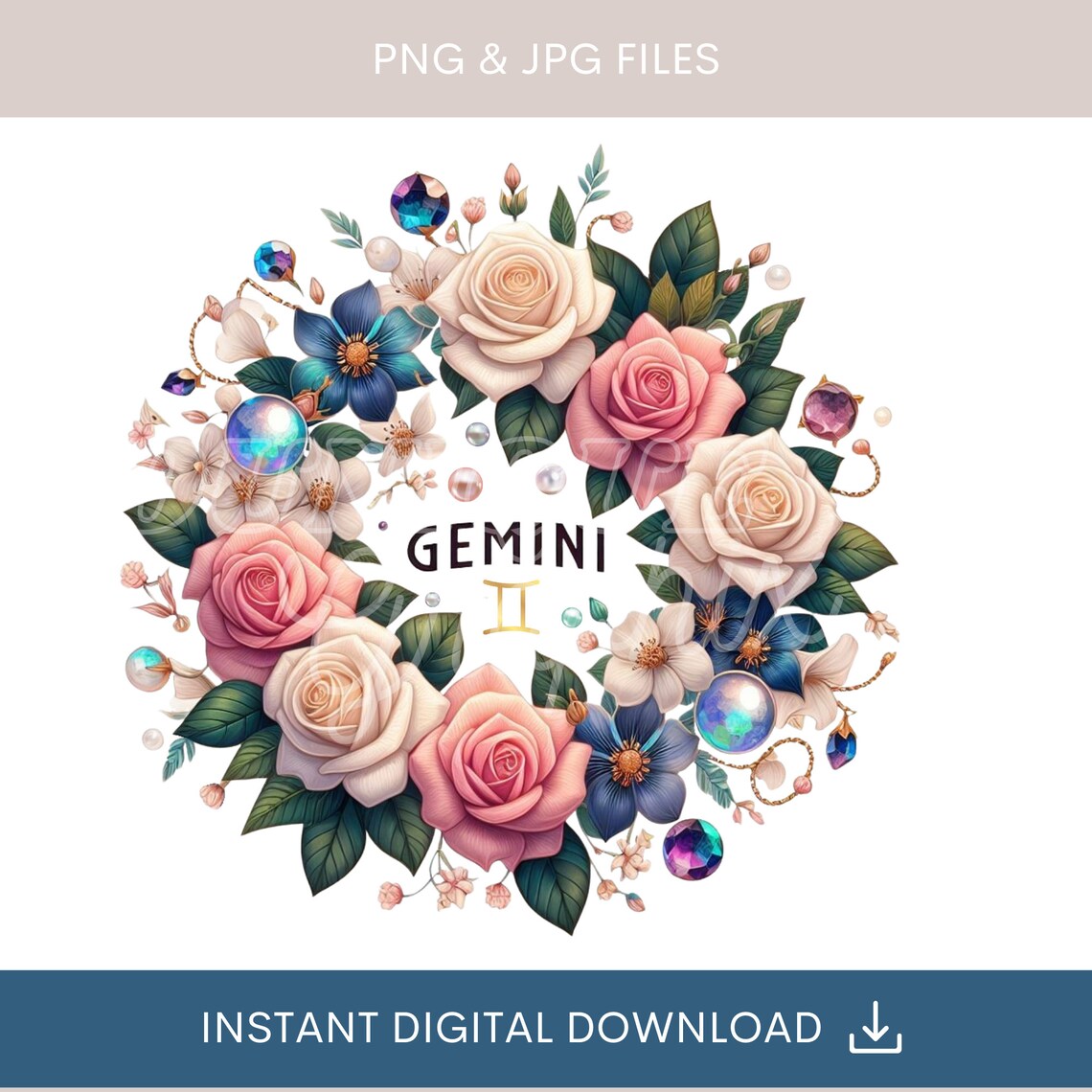 Gemini Birth Flower Png, Birth Month Stones, Birth Flower Png, Birth ...