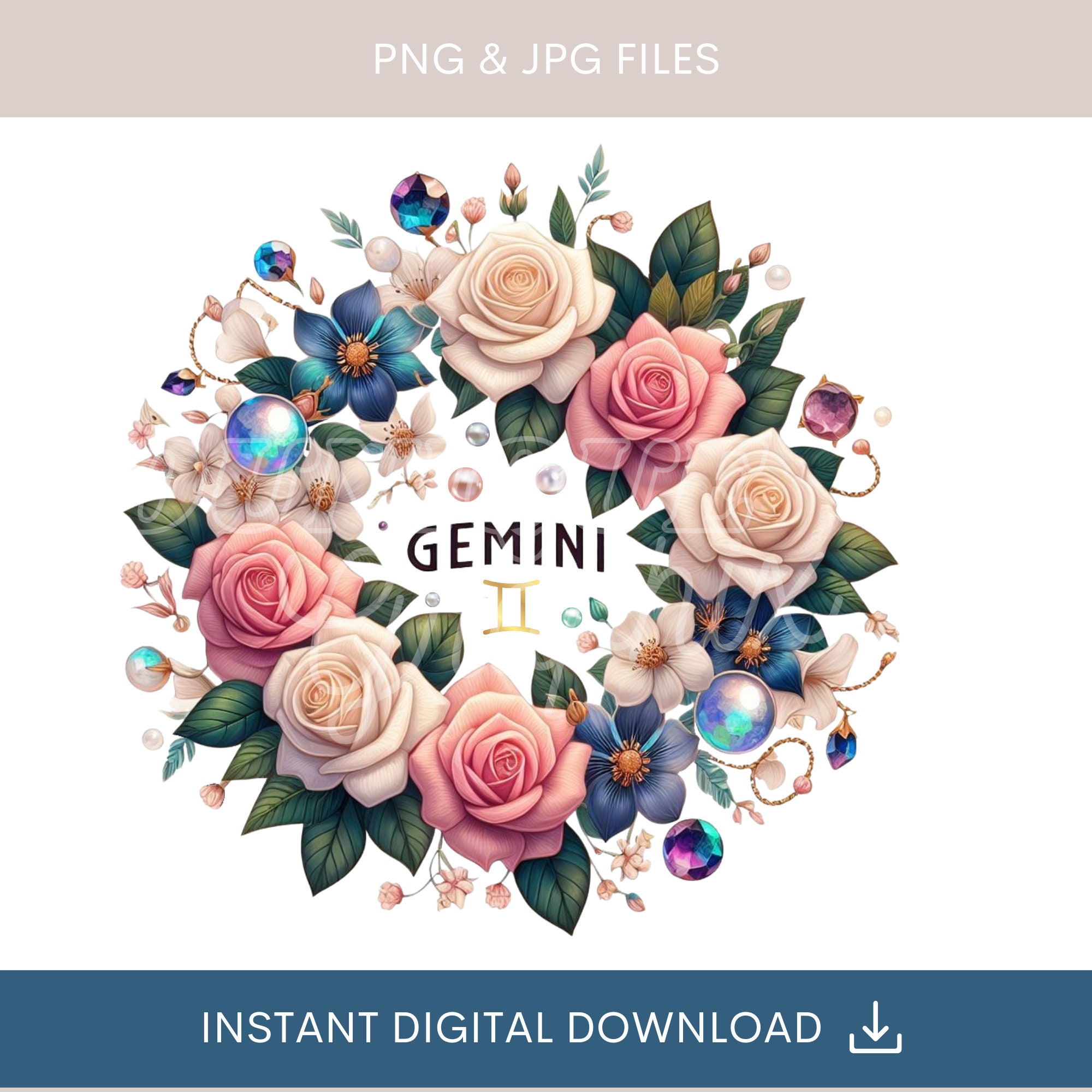 Gemini Birth Flower Png, Birth Month Stones, Birth Flower Png, Birth ...