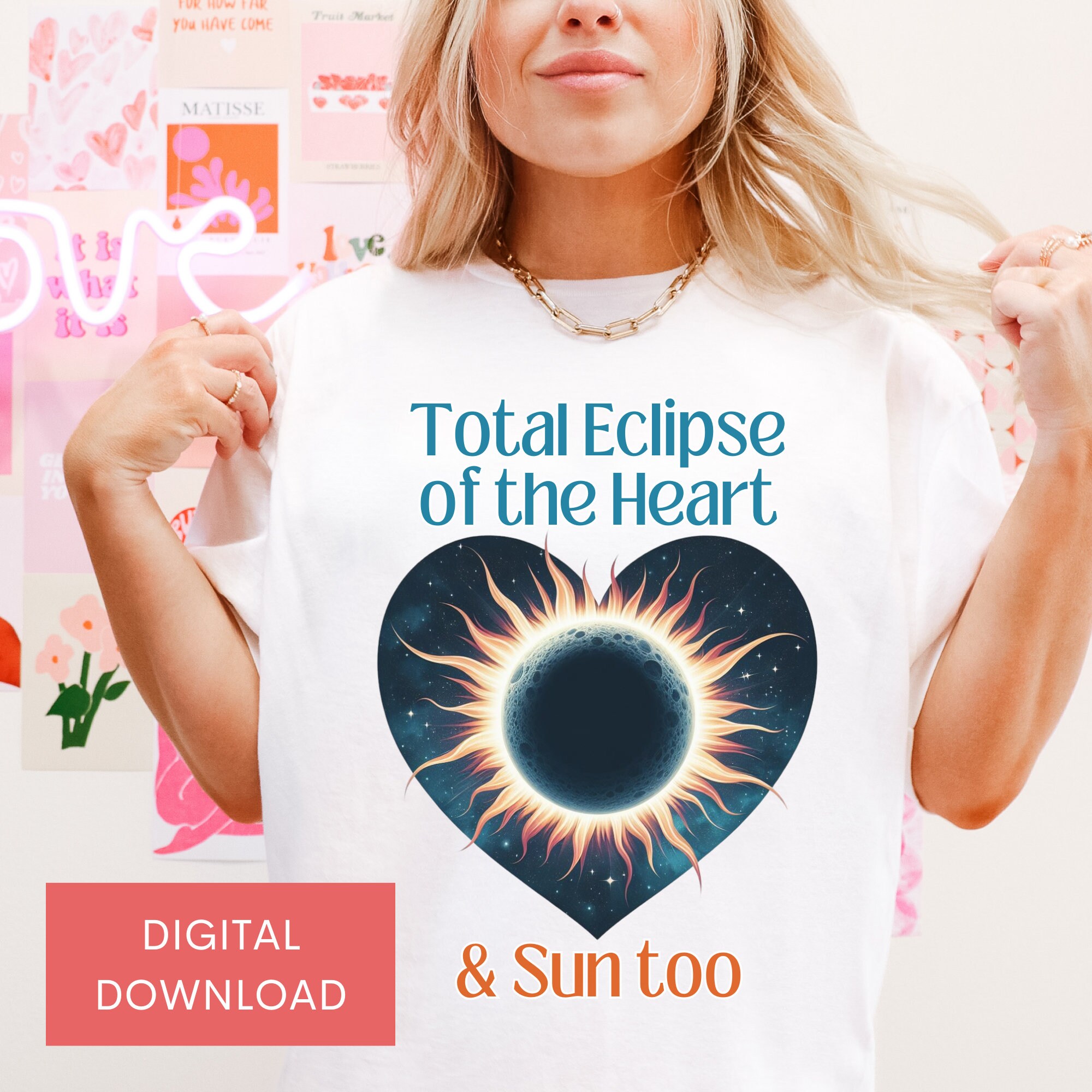 Total Eclipse of the Heart and Sun Too Png Total Solar Eclipse April 8th 2024 Solar Eclipse ...
