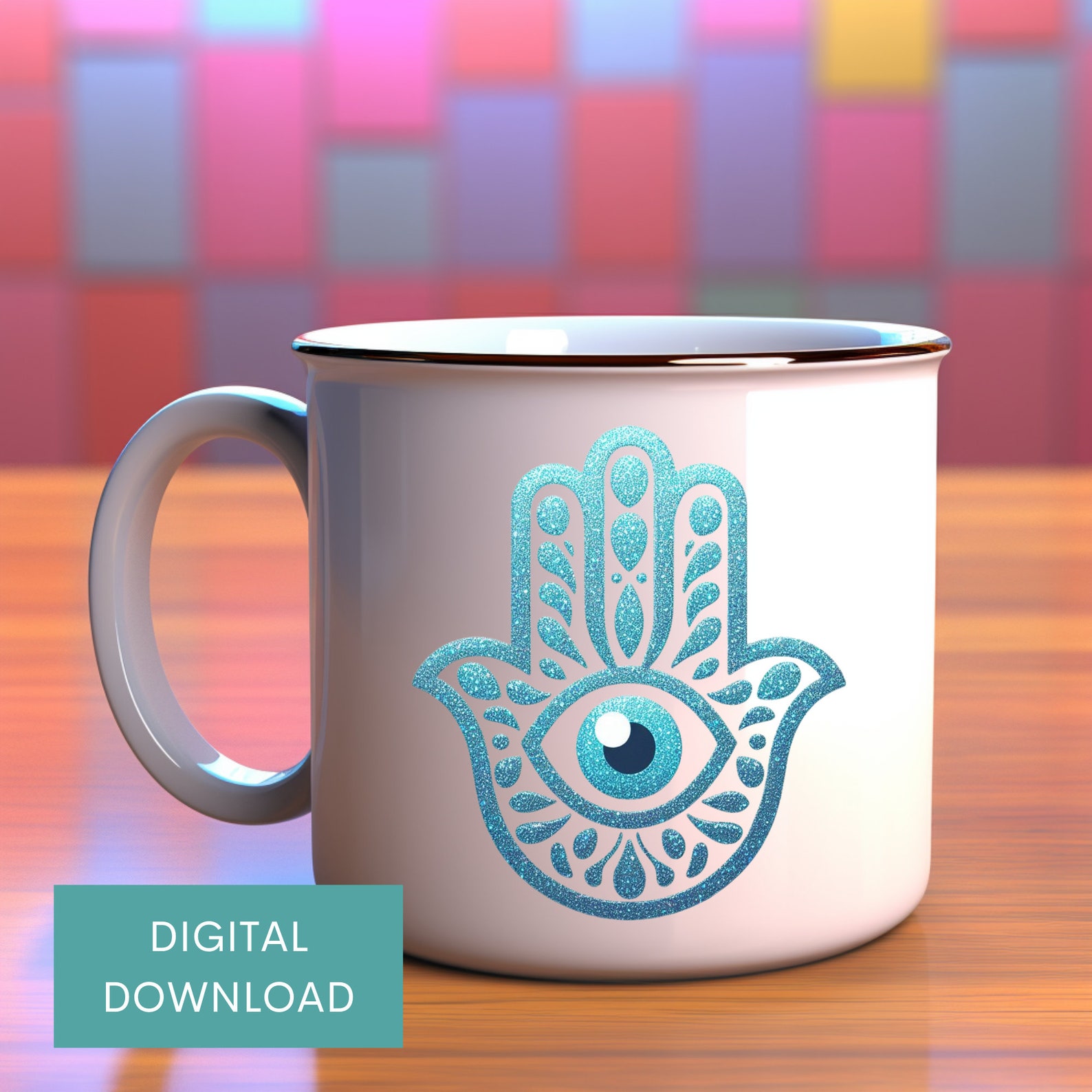 40 Blue Evil Eye Protection Png Bundle Hamsa Hand Png Bundle Hand of ...