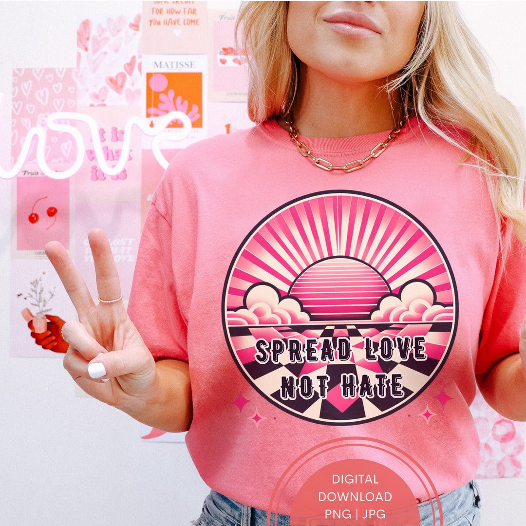 Anti-bullying Pink Shirt Day PNG Be Kind Retro Pink Shirt Day Anti ...