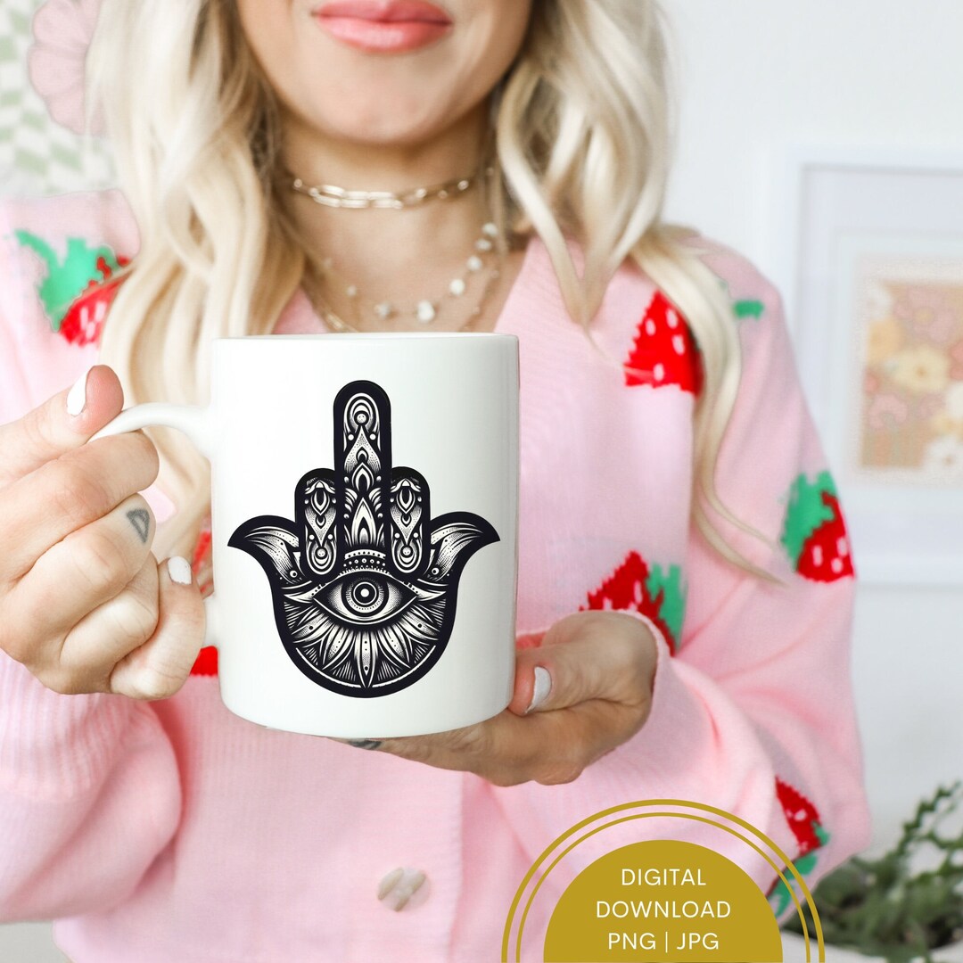 Hamsa Middle Finger Png Hamsa Hand of Fatima Png, Hamsa Evil Eye ...