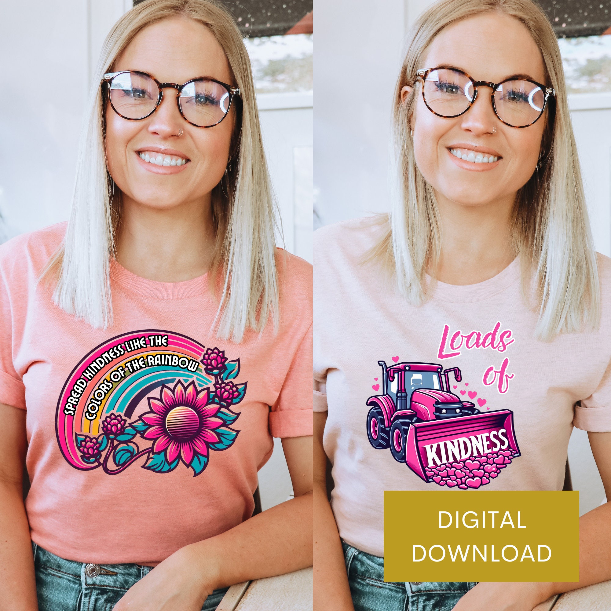 Anti Bullying Bundle, Kindness PNG Bundle, Inspirational Pink Shirt Day ...