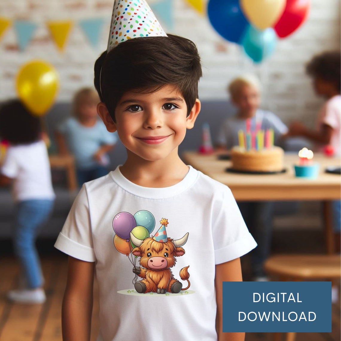 Cow Birthday Png, Birthday Highland Cow Png, Highland Cow Shirt Design ...