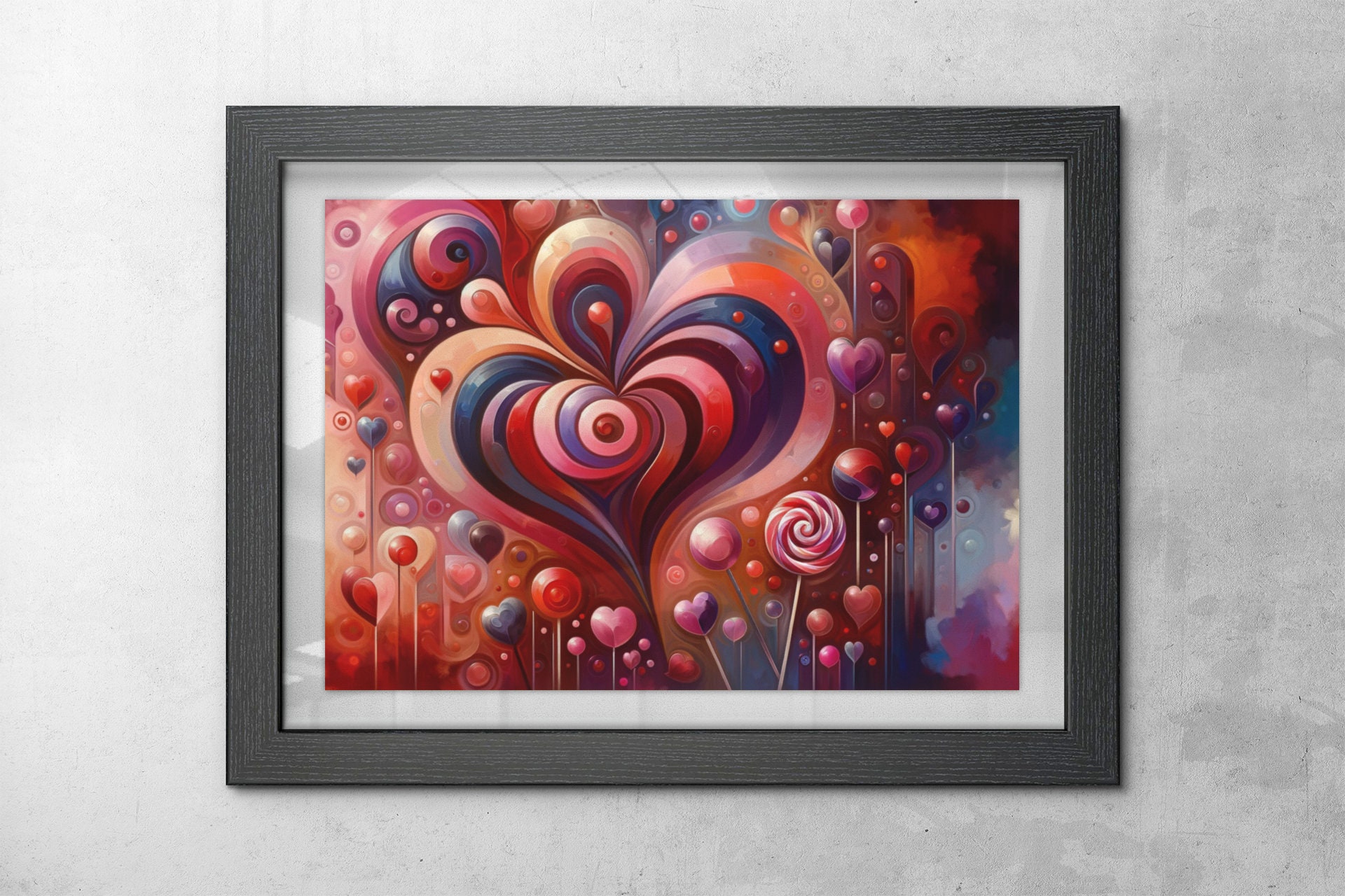 Heartstrings in Harmony - Harmony of Hearts - Valentine's Day - Digital ...