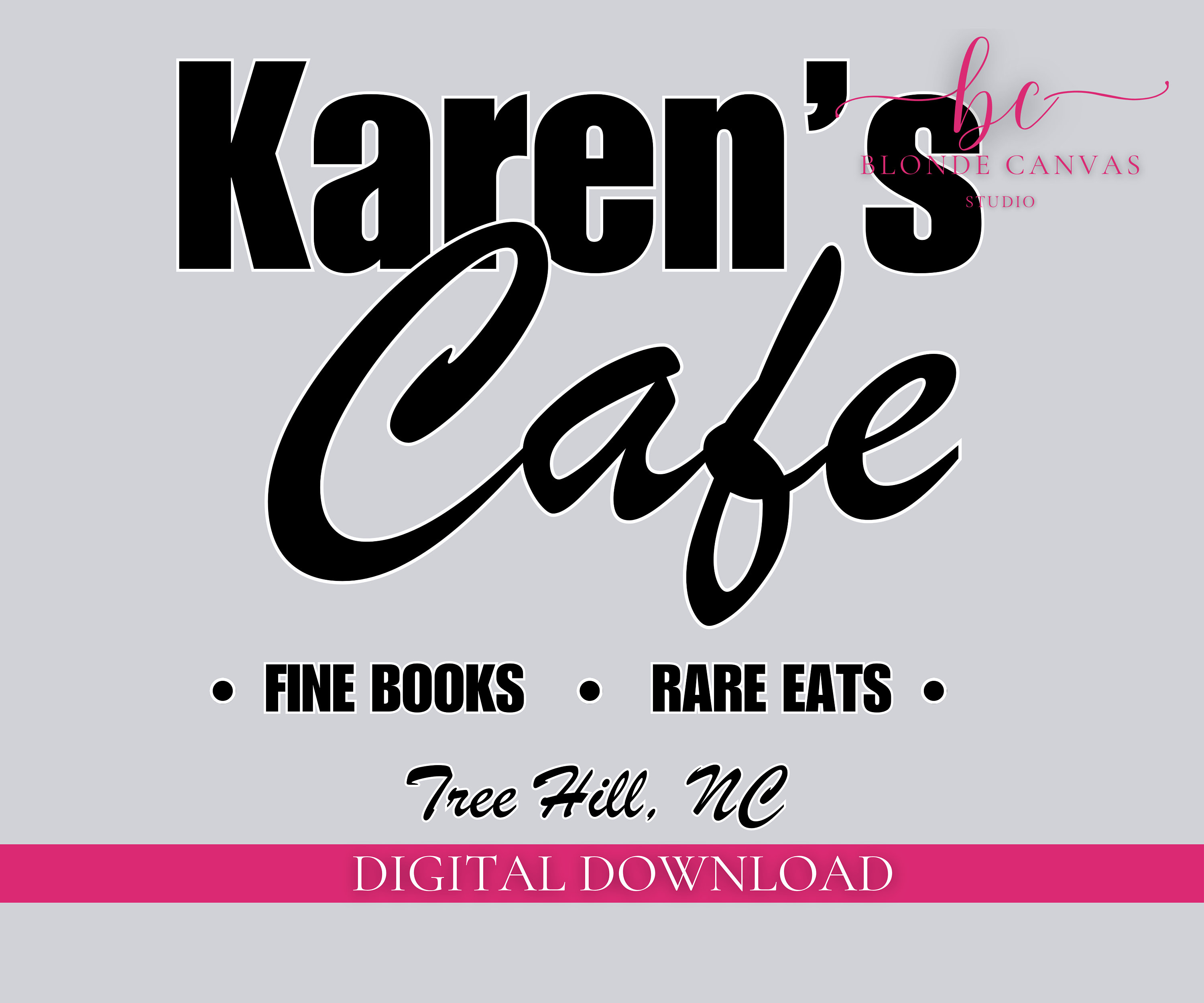 Karen's Cafe Logo | One Tree Hill | TV Show | PNG & SVG | Transparent ...