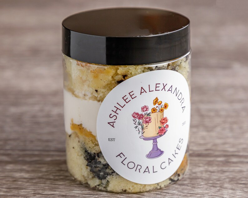 Cake Jars- 6 Pack- Weddingfavors,birthdaycake, Birthdaygift, Dessert ...