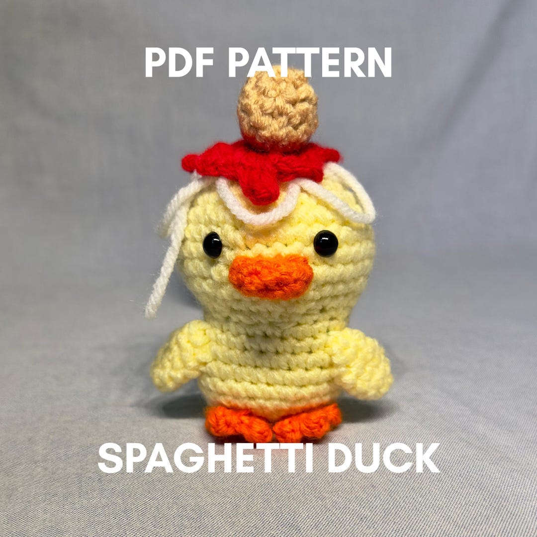 Spaghetti Duck Pattern (PDF Pattern Only) - Etsy