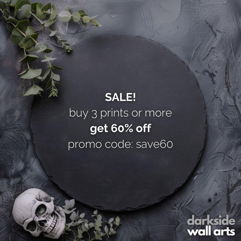 Satan Poster | Devil Art Print, Horror Art, Occult Prints, Creepy ...