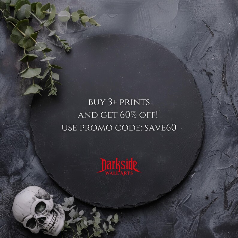 Devil's Embrace | Occult Poster, Horror Art, Demonic Prints, Creepy Poster, Gothic Home Decor ...