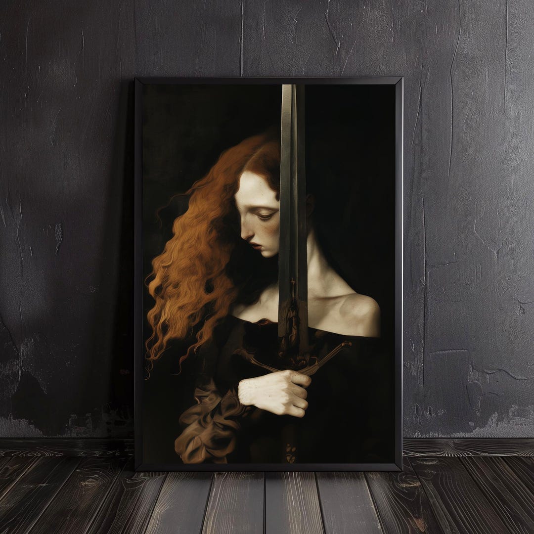 Sword Lady | Medieval Warrior Woman, Gothic Warrior Queen, Dark Fantasy ...