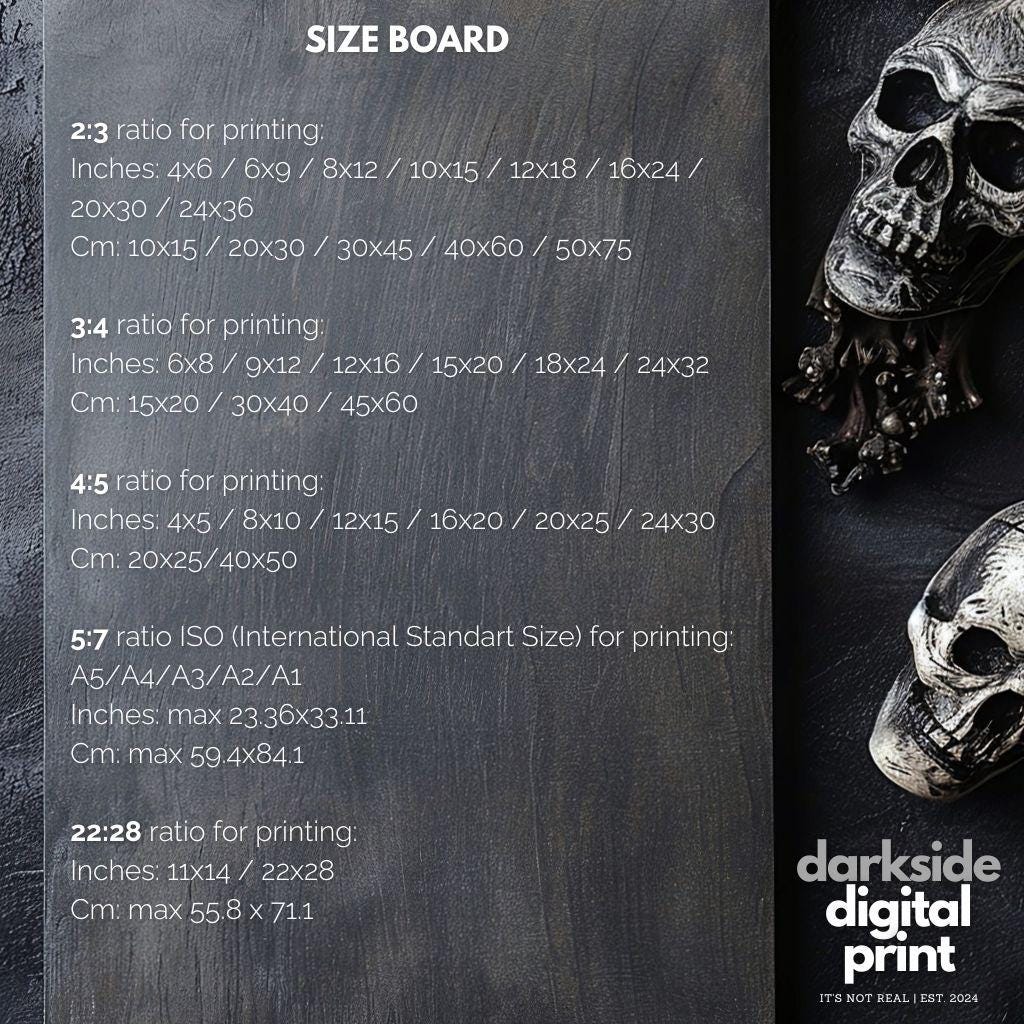 Creepy Demoness Devil Poster, Satanic Art, Succubus Poster, Demonic ...