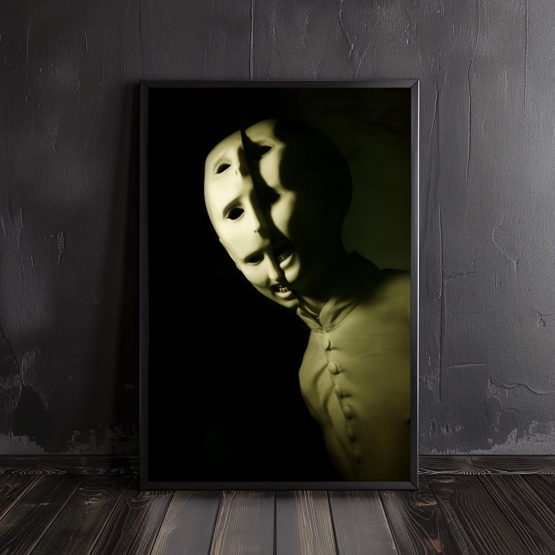 Faces of Dread | Horror Art, Creepy Poster, Eerie Art Prints, Horror ...