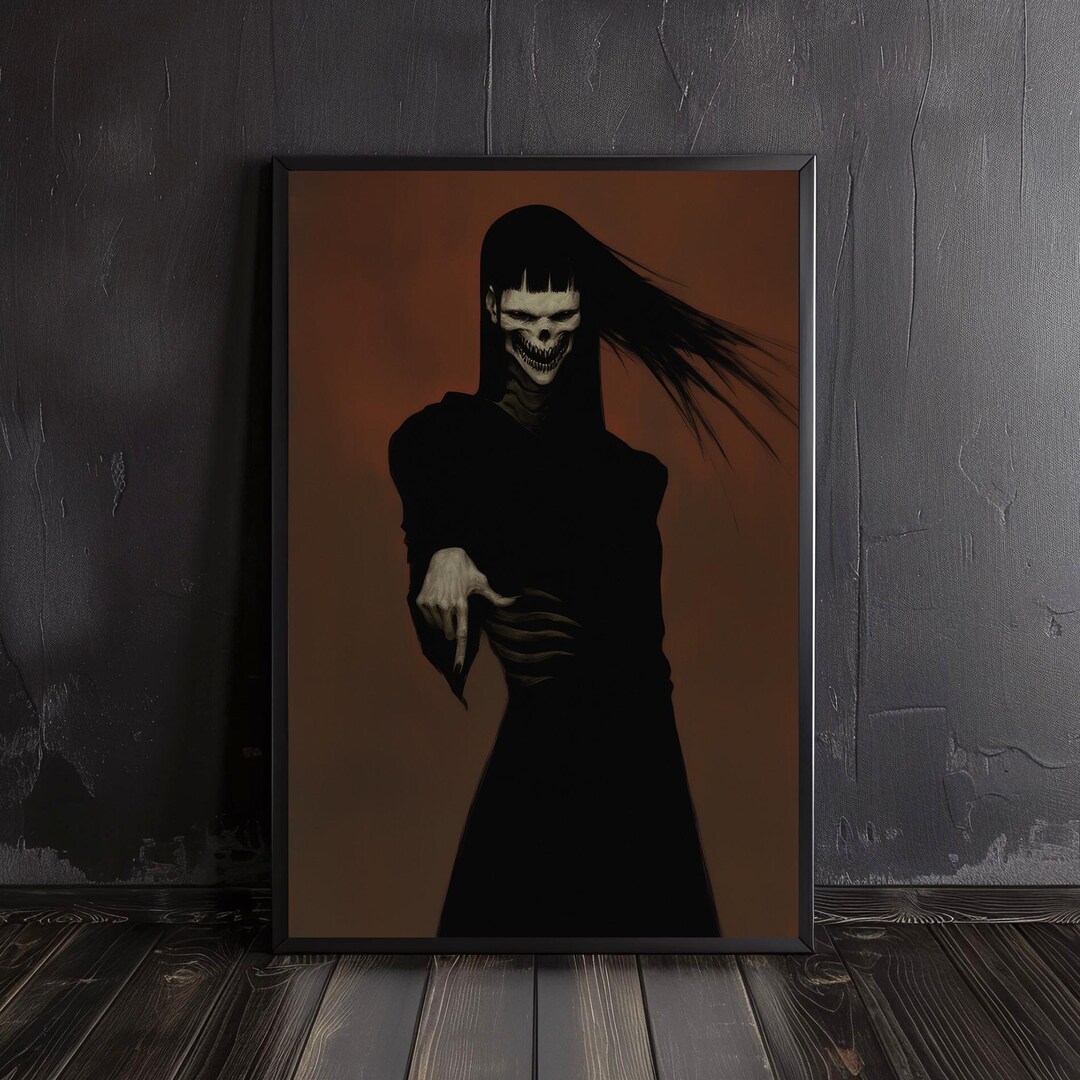 Banshee Art Print | Creepy Wall Arts, Witch Wall Decor, Wiccan Art ...