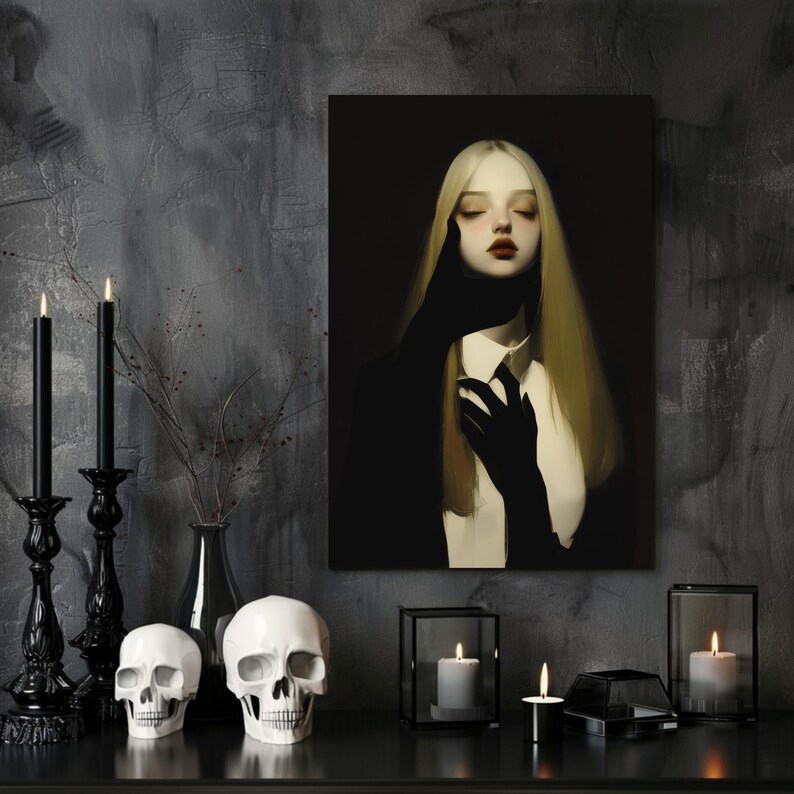 Devil's Embrace | Satanic Art, Occult Poster, Horror Art, Demonic ...