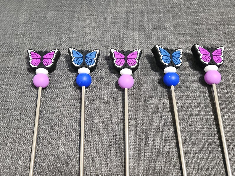 Butterfly Garden Amigurumi Sticks - Etsy