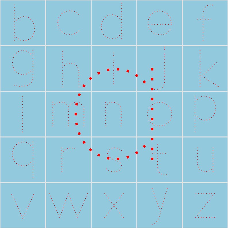 Dot Font Svg, Student Fonts,handwriting Fonts, Handwriting Practice ...