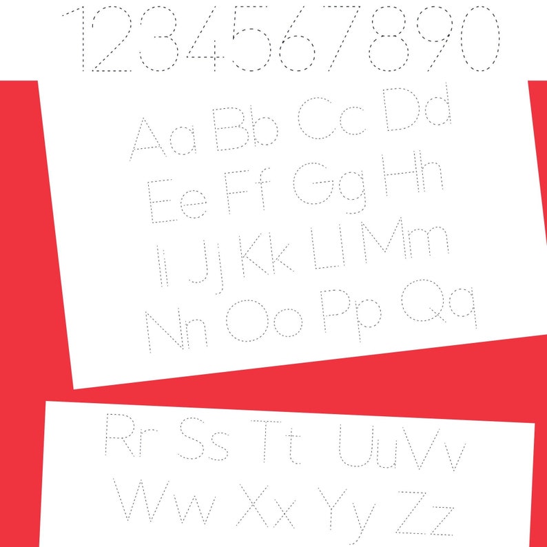 Dot Font Svg, Student Fonts,handwriting Fonts, Handwriting Practice ...