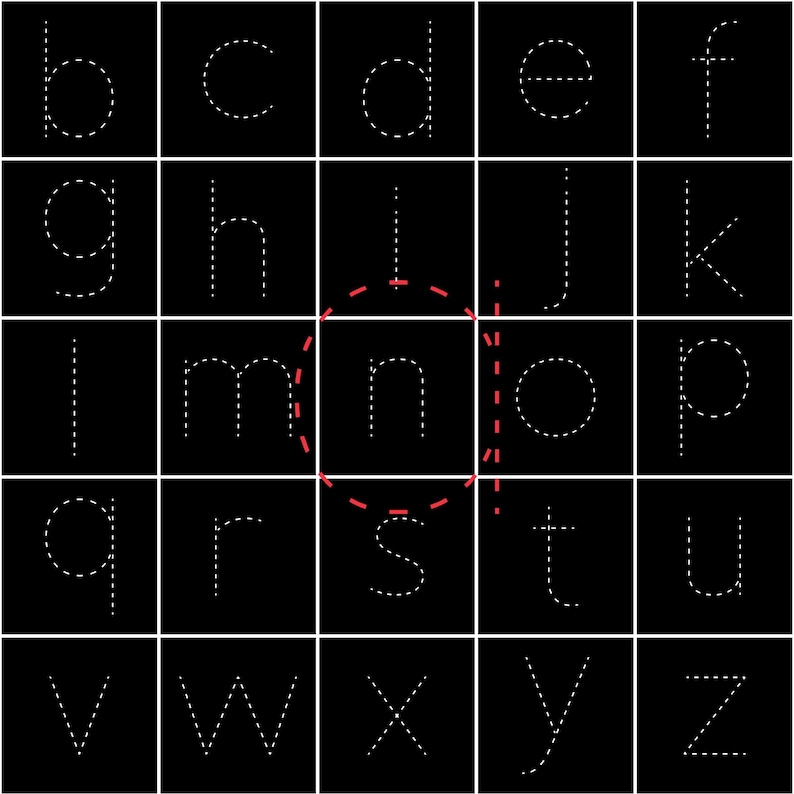 Dot Font Svg, Student Fonts,handwriting Fonts, Handwriting Practice ...