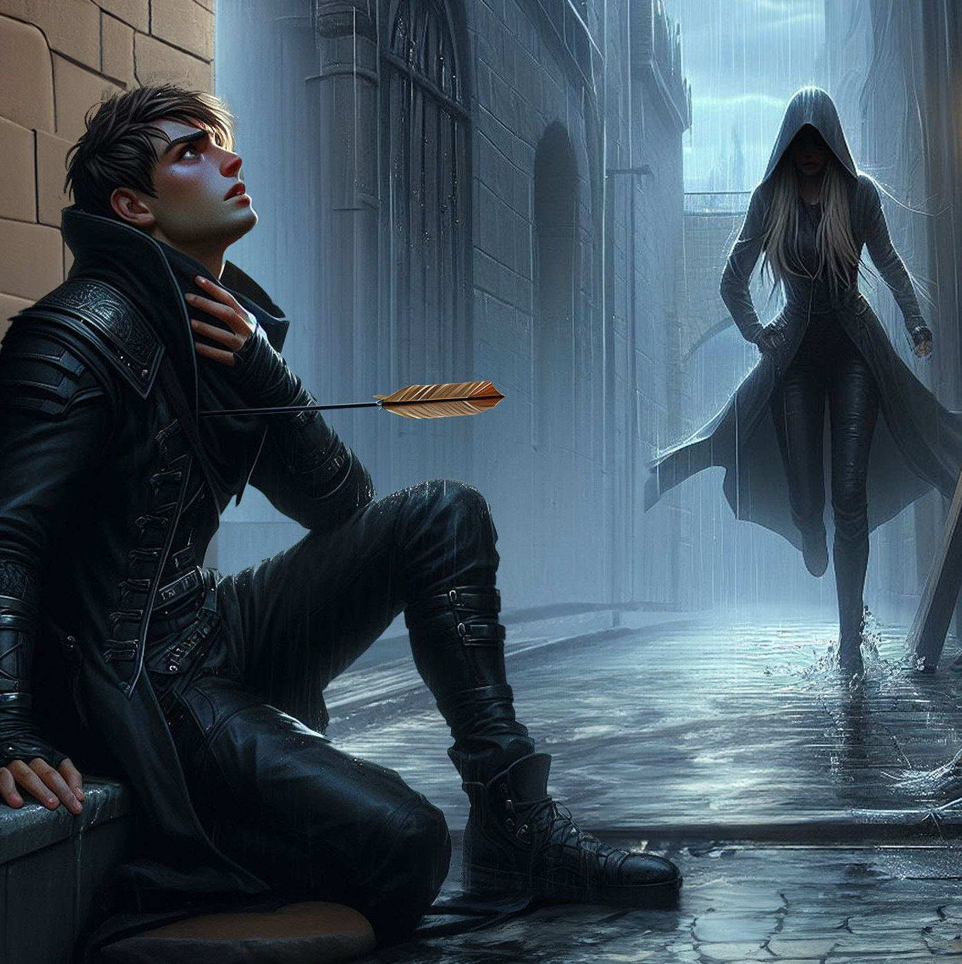 Celaena and Sam - Throne of Glass Fanart Poster - Etsy